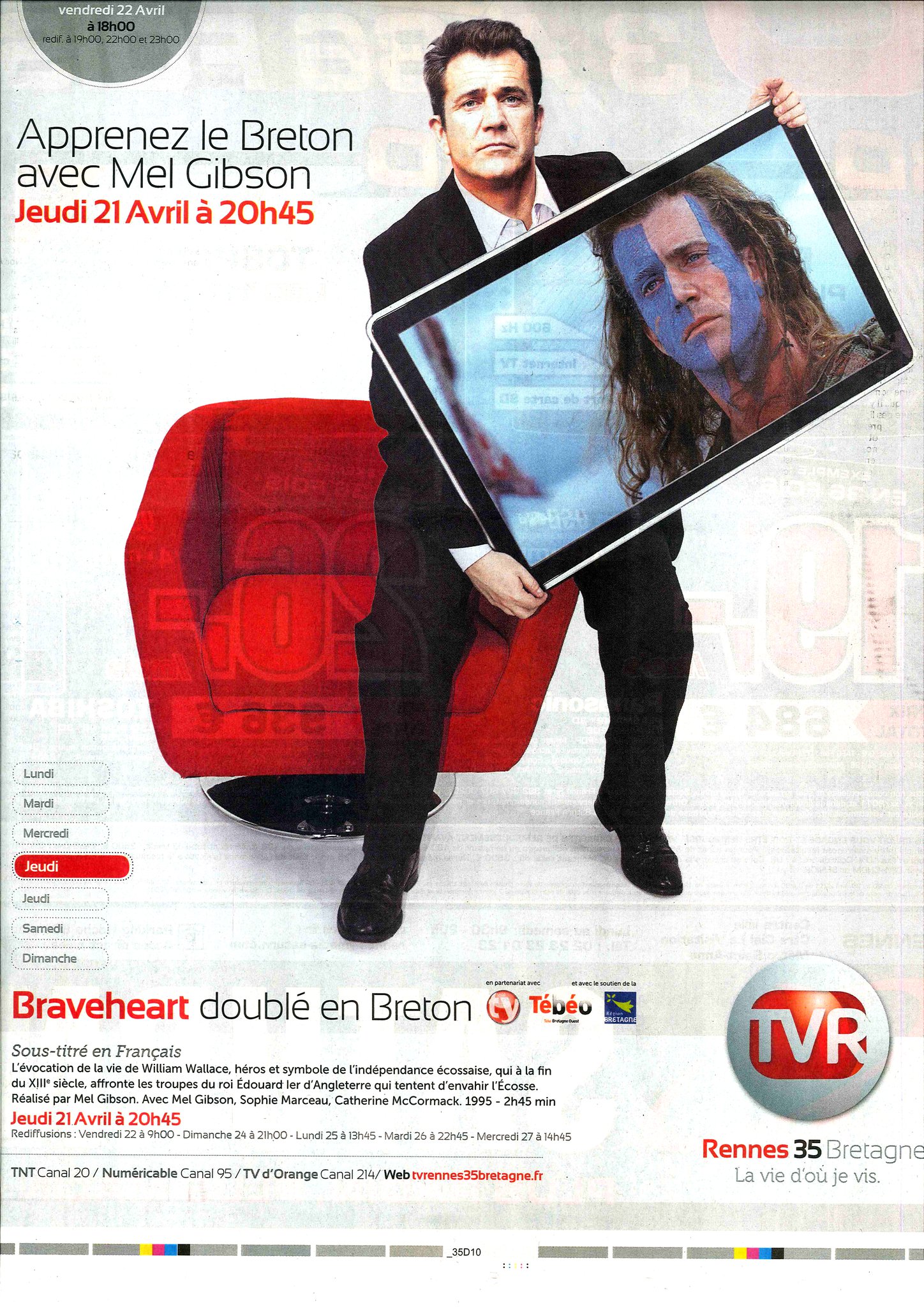 Learn Breton with Mel Gibson – Bella Caledonia